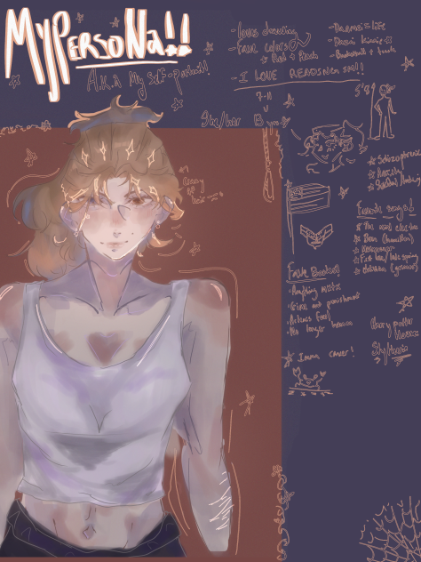 Semi realism Self portrait ref lol - ibisPaint