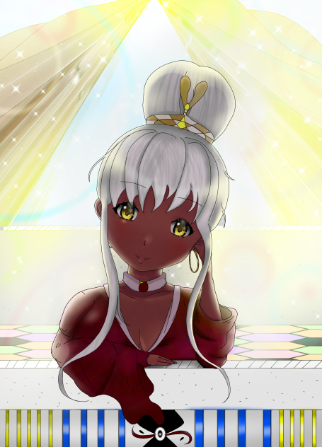 mountain river - ibisPaint