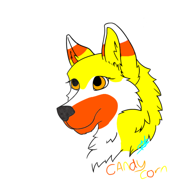 fanart for candy corn - ibisPaint