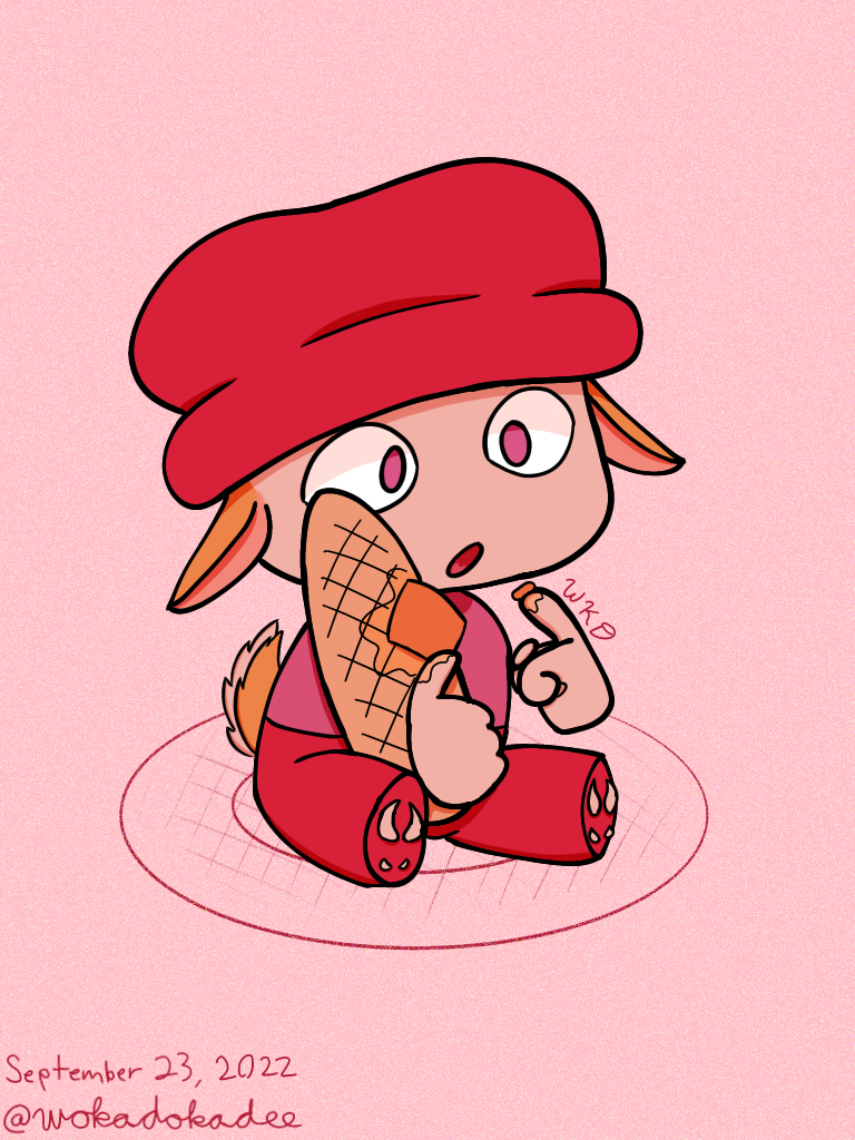 Bambi with Corn - ibisPaint