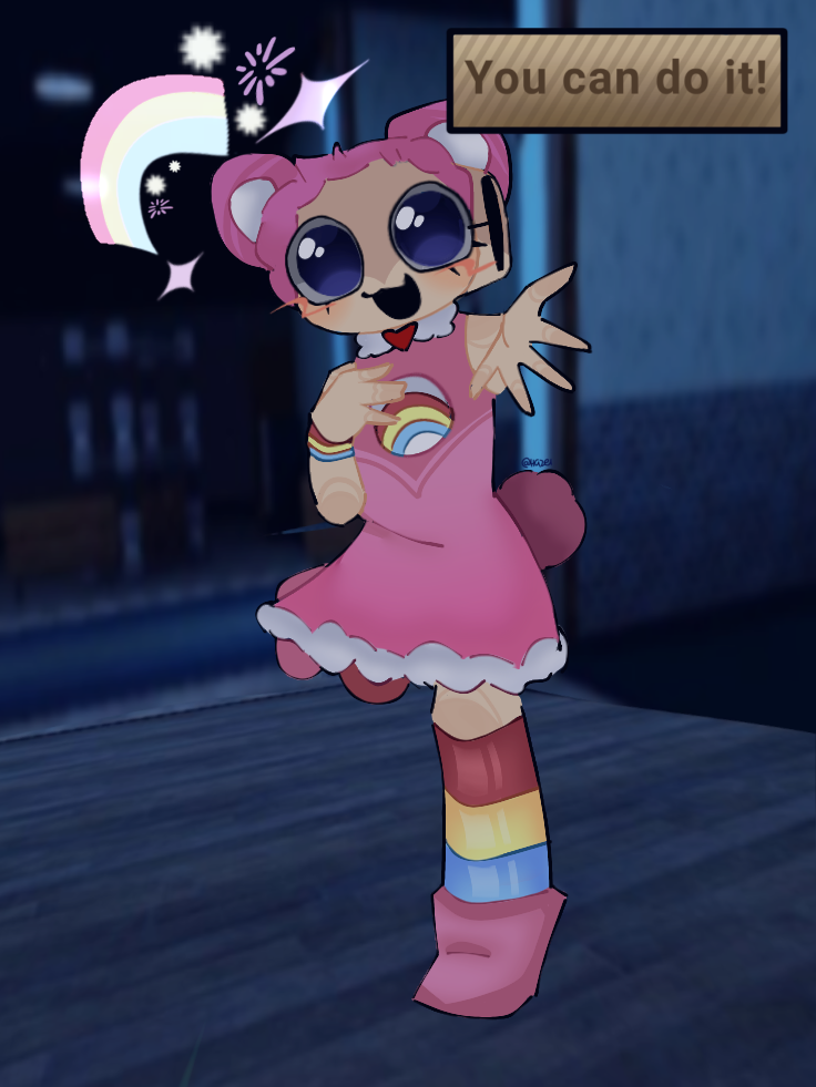 Cheer Bear Shelly!! - ibisPaint