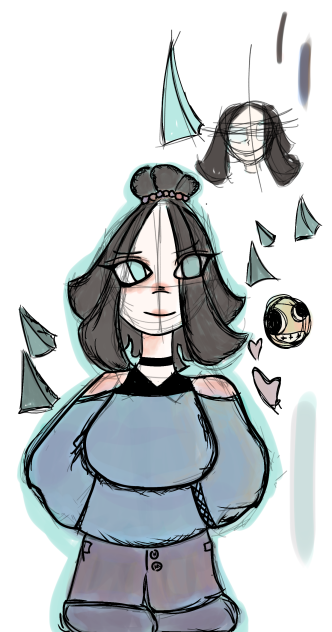 visual novel oc process - ibisPaint