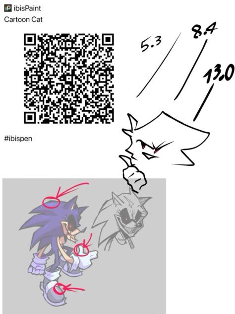 FNF Sonic Exe Brush - ibisPaint