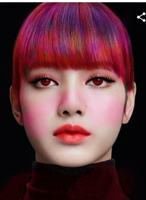LALISA MAKEUP EDIT BLACKPINK BLINK - ibisPaint