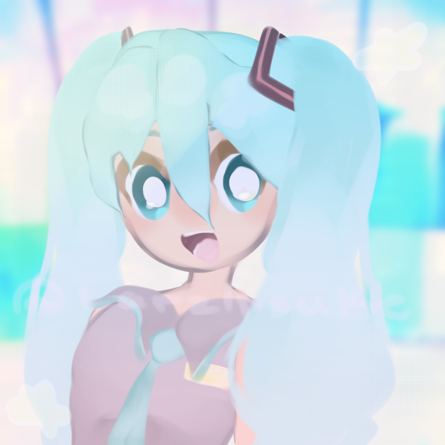 Miku Fixed - ibisPaint