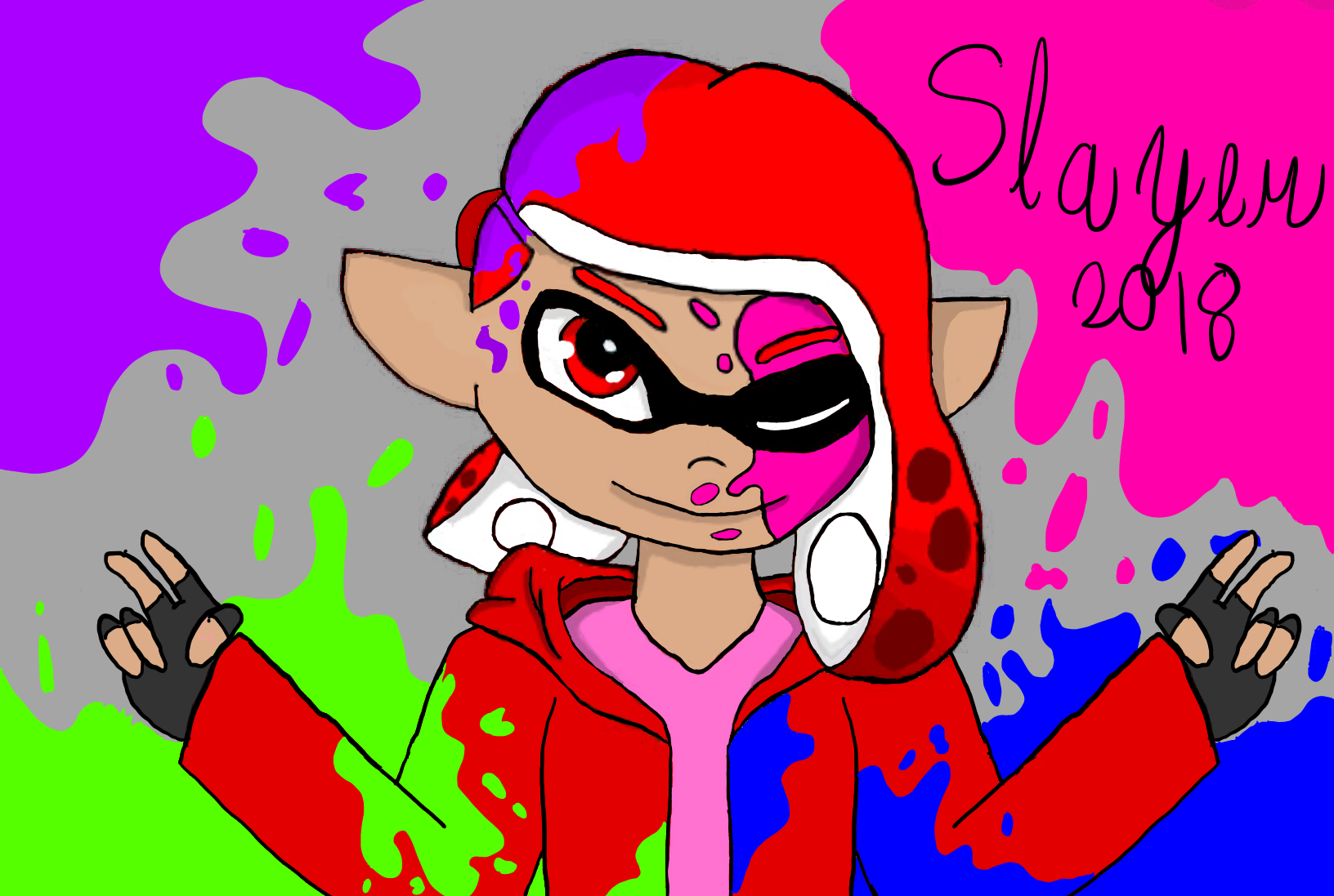 Inkling boy Wallpaper - ibisPaint