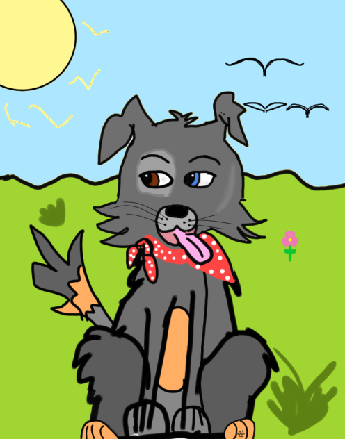 Farm dog - ibisPaint