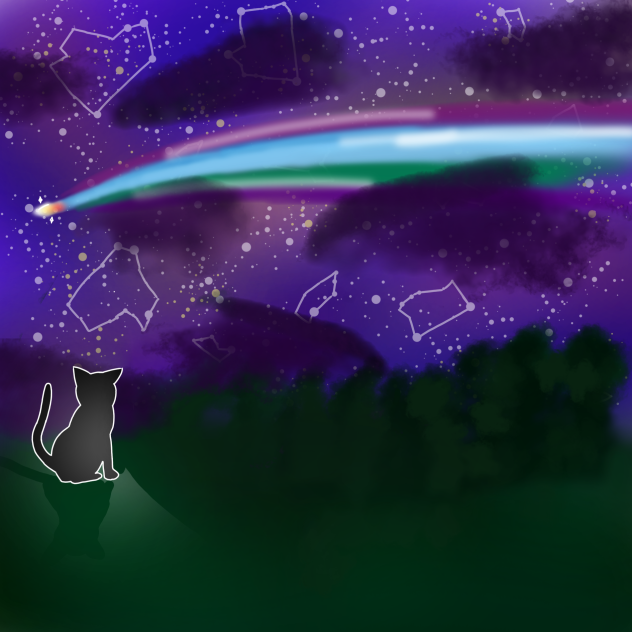 A fallen star - ibisPaint