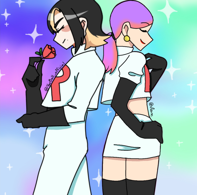 Team Rocket collab with Yareth Delgado - ibisPaint