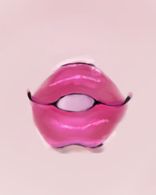Amogus lips 👄 - ibisPaint