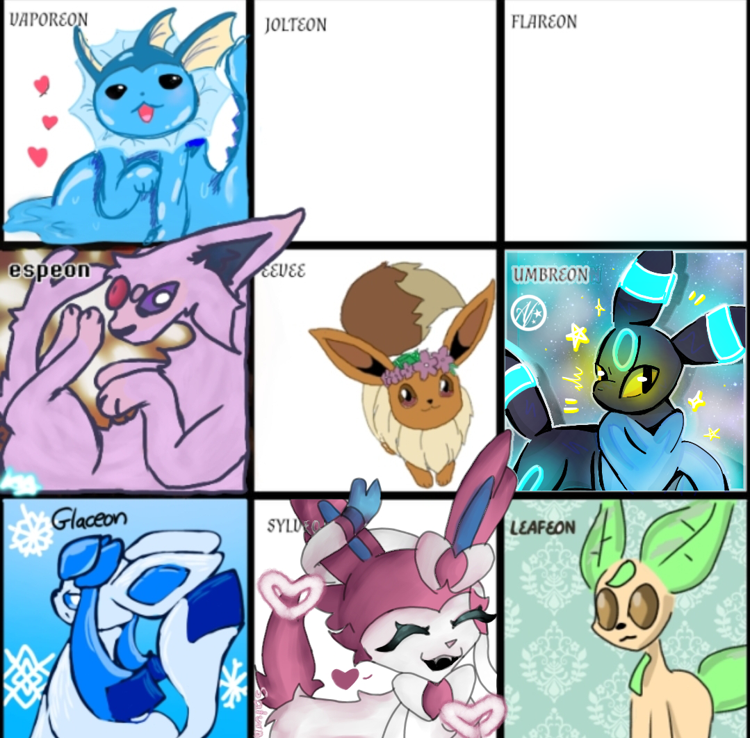 Eeveelution Collab! - ibisPaint