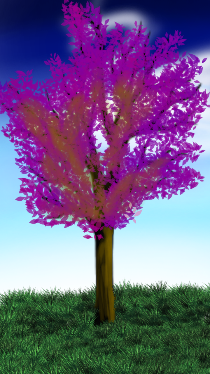 Beauty of trees. - ibisPaint