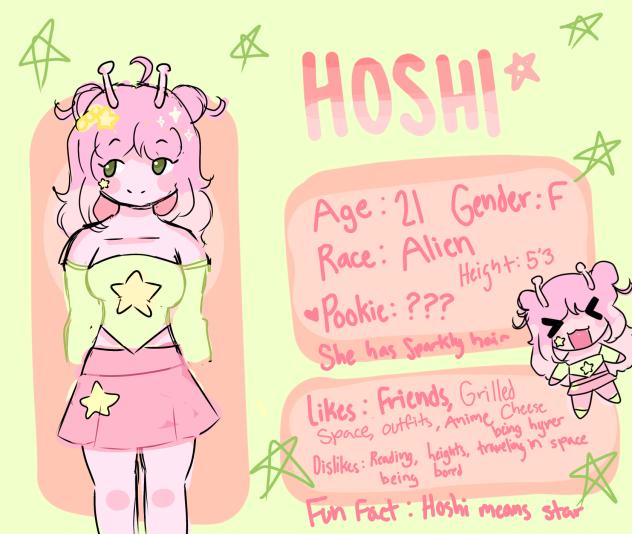 Hoshi ⭐️ character sheet_Restored - ibisPaint