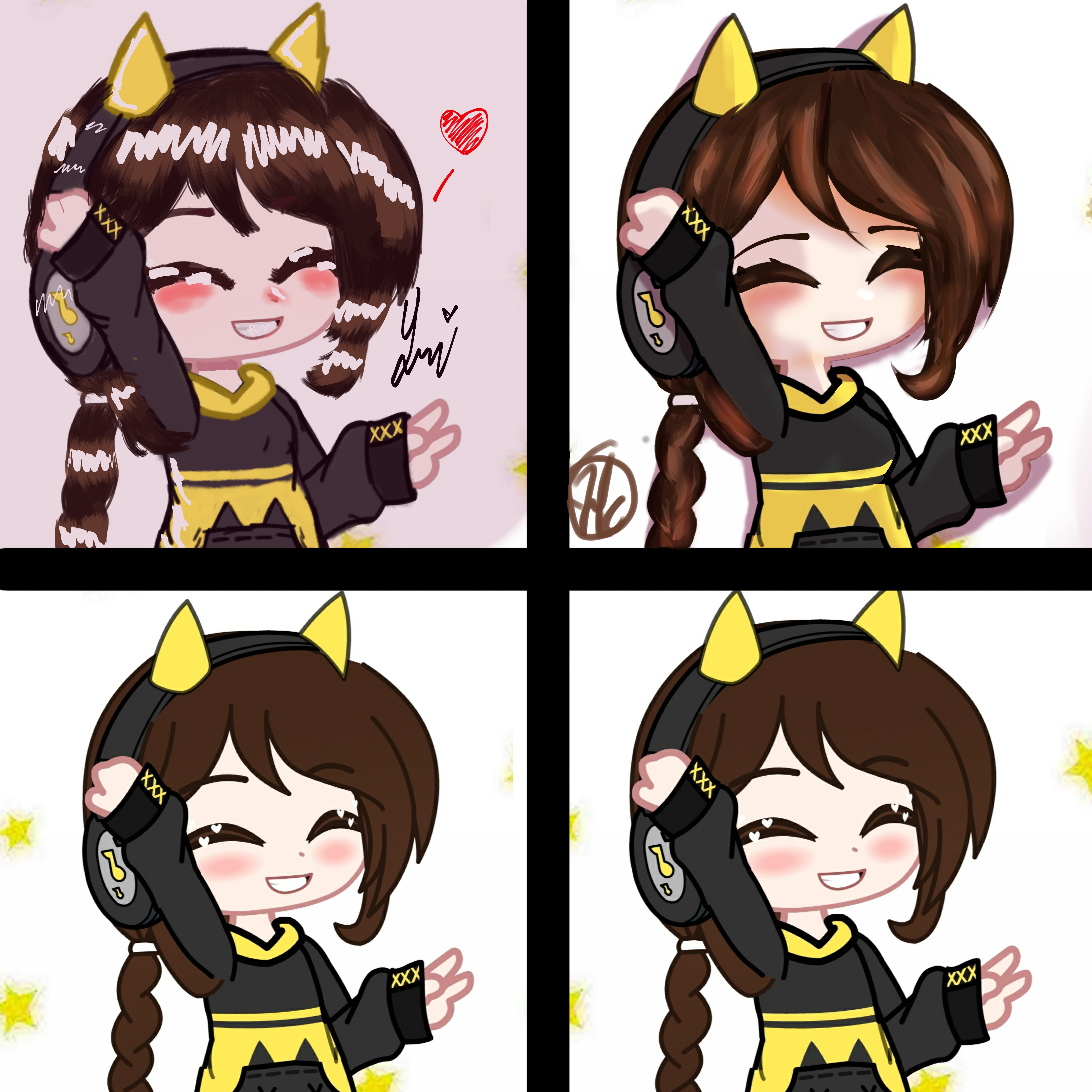 Gacha Character, collaboration - ibisPaint