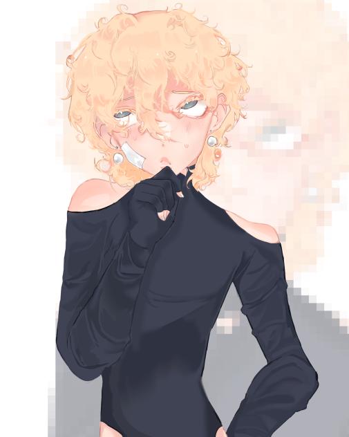 puro with blonde hair - ibisPaint