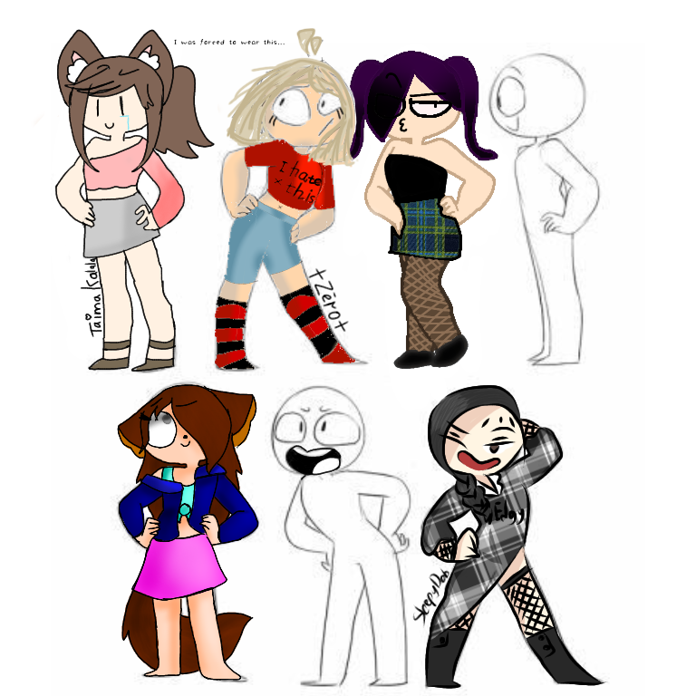 Pose collab #2 - ibisPaint