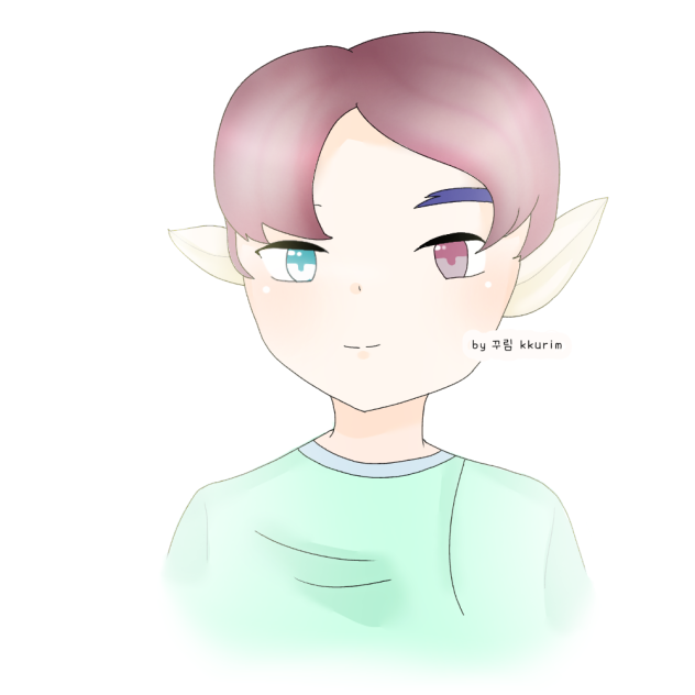 이벤트신청 그림 - unique style boy 🦄 (180325) - ibisPaint