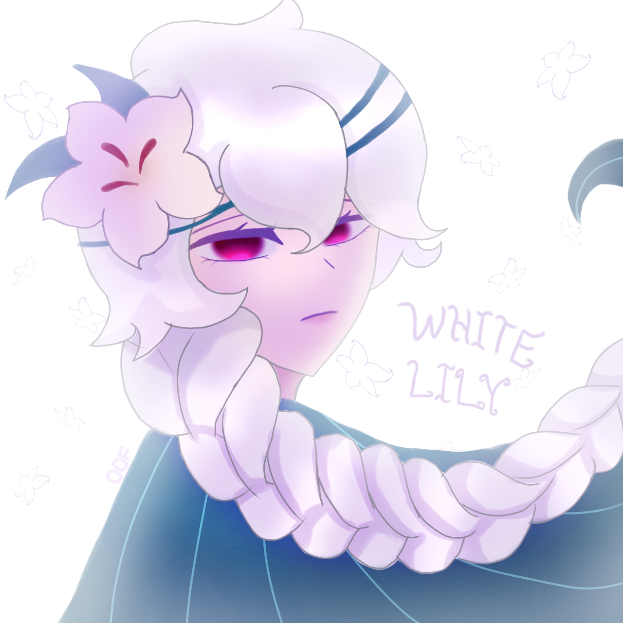 White lily - ibisPaint