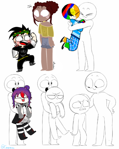 Babysitting Collab redo - ibisPaint