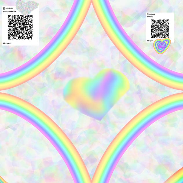 Rainbow brush - ibisPaint