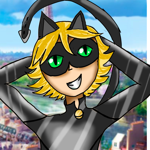 Chat noir - ibisPaint