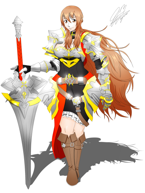 Lancer girl - ibisPaint