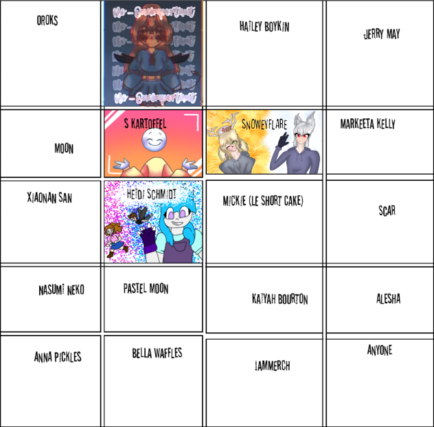 Jack Neal's Favorite Artists collab - ibisPaint