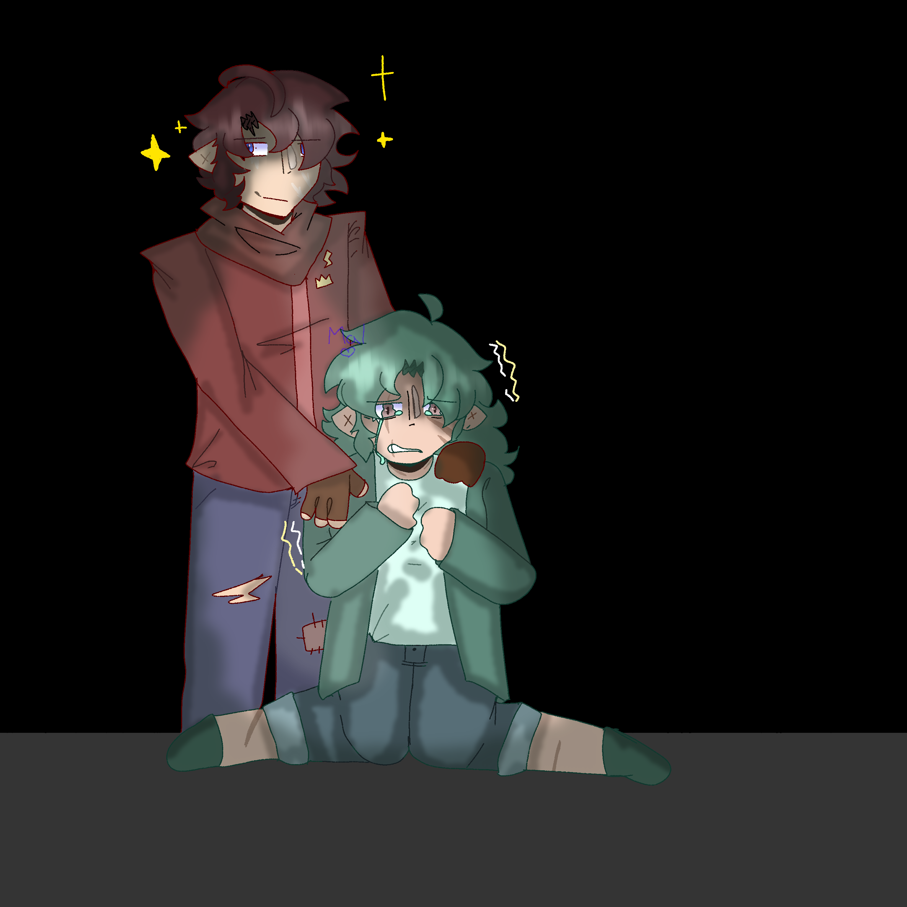 The Weight of Guilt - ibisPaint