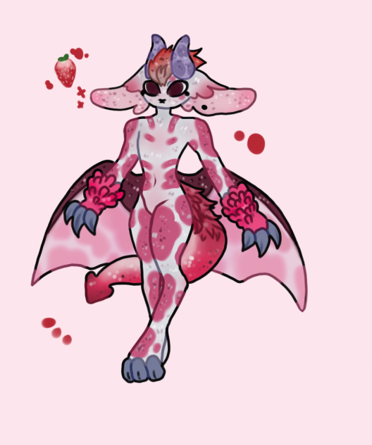A strawberry oc!!! - ibisPaint
