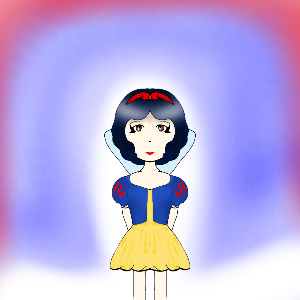 Drawing Snow White - ibisPaint