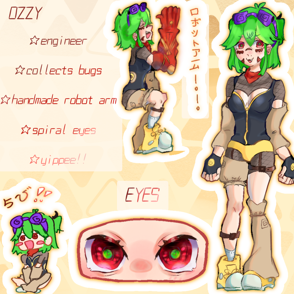 ozzy character map!!!!!!! - ibisPaint