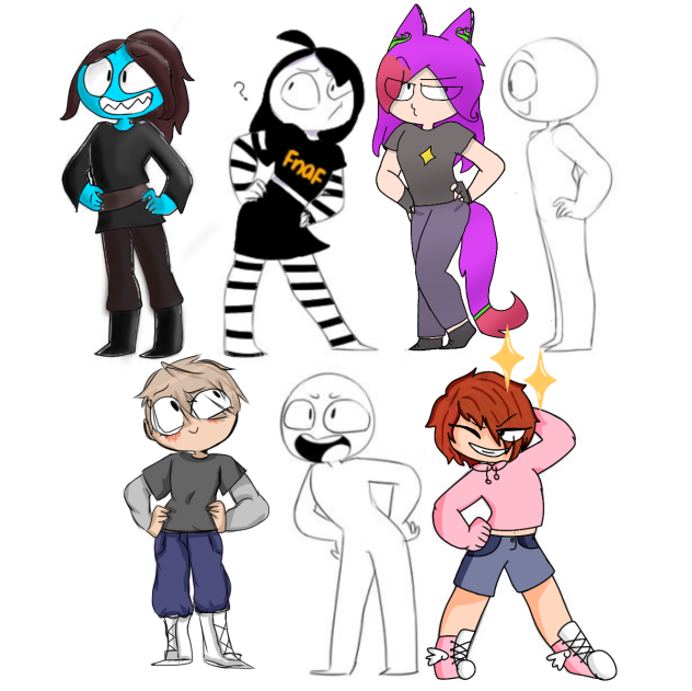 Create a OC colab - ibisPaint