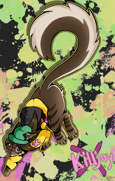 Killjoy Cat Gift - ibisPaint
