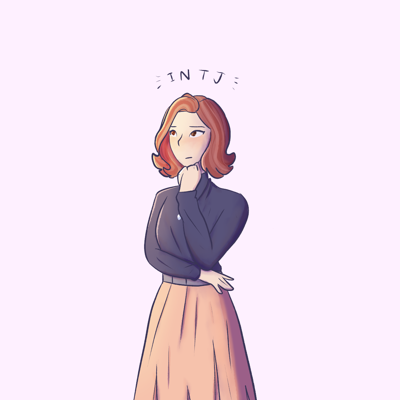 INTJ as a girl - ibisPaint