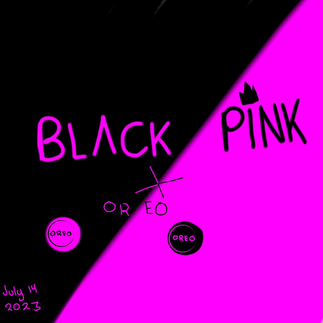 BLACKPINK X OREO - ibisPaint