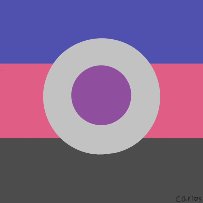 My version of the polyamorous flag - ibisPaint