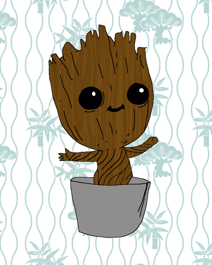 I am Groot - ibisPaint