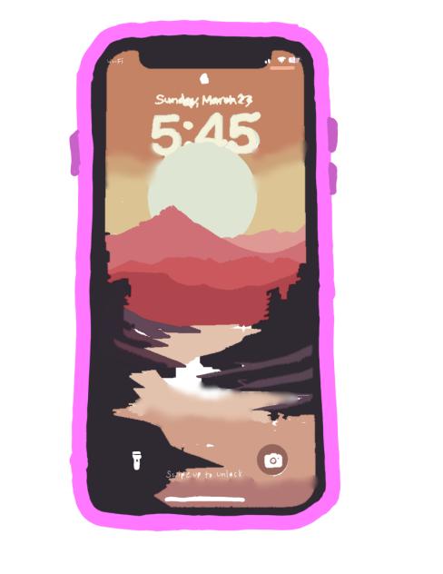 My phone - ibisPaint