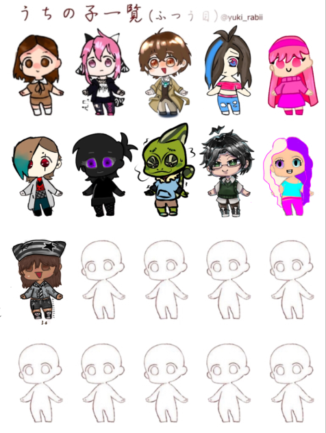 Chibi collab - ibisPaint