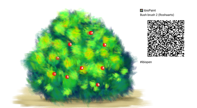 Bush Brush 2(Roshaarts) - ibisPaint