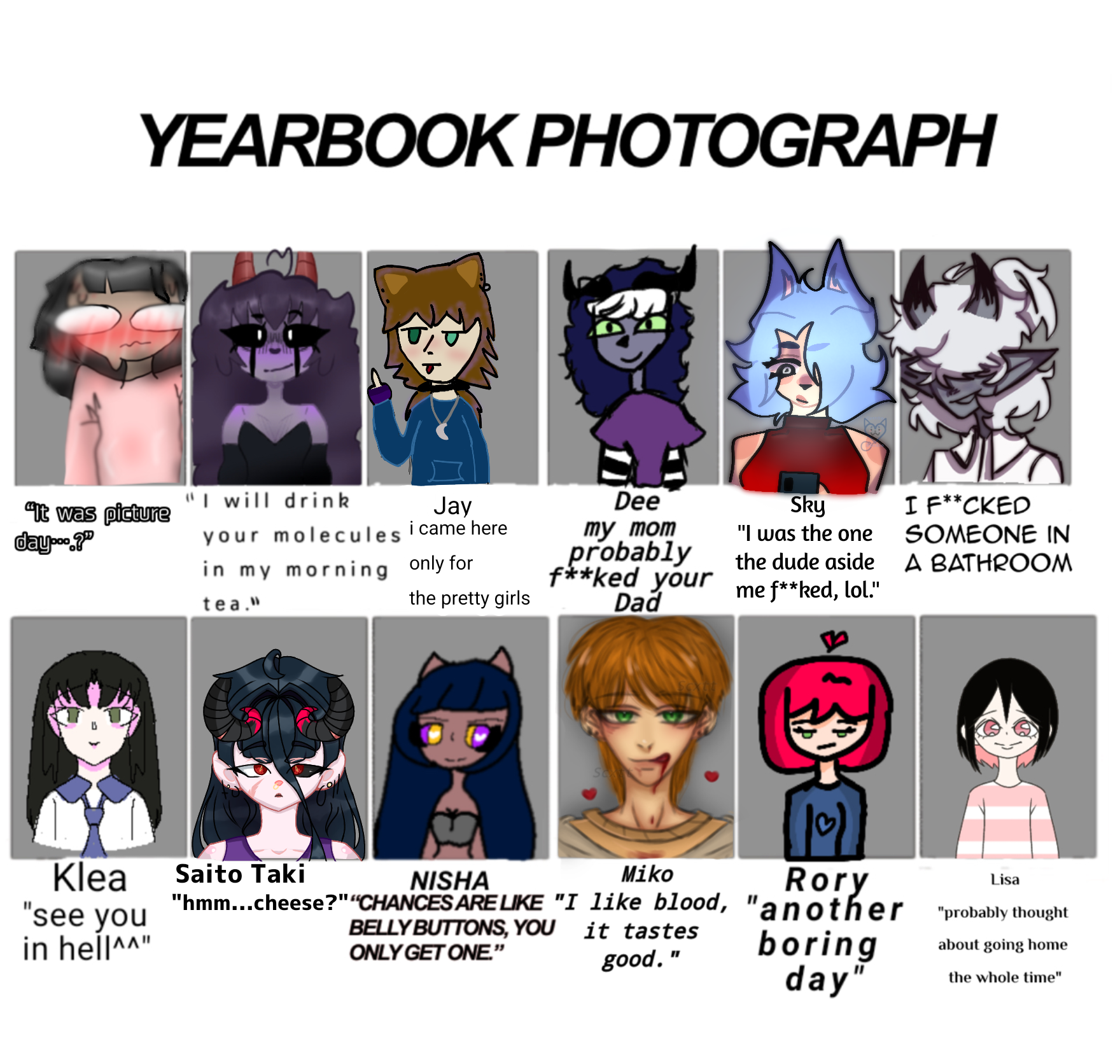 yearbook photo collab - ibisPaint
