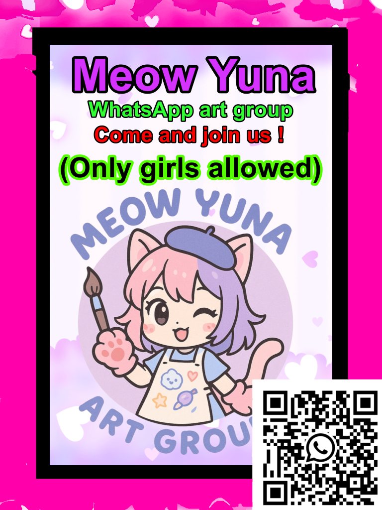 Meow Yuna WhatsApp group - ibisPaint