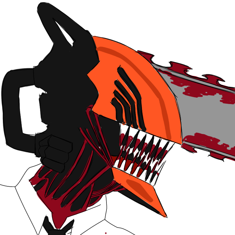 chansaw man - ibisPaint