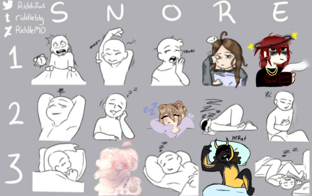 Sleeping Collaboration - ibisPaint