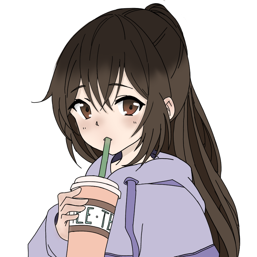 boba tea girl - ibisPaint