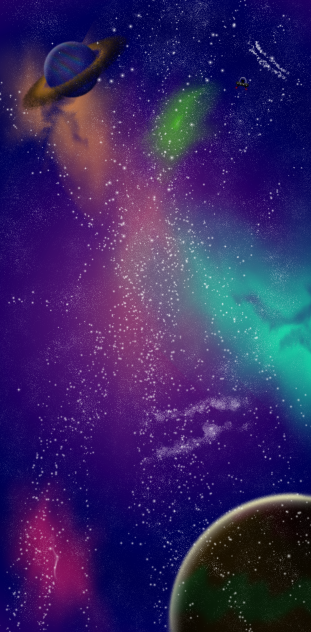 Space Wallpaper - ibisPaint