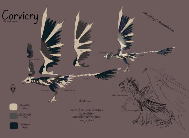 crow dragon - ibisPaint