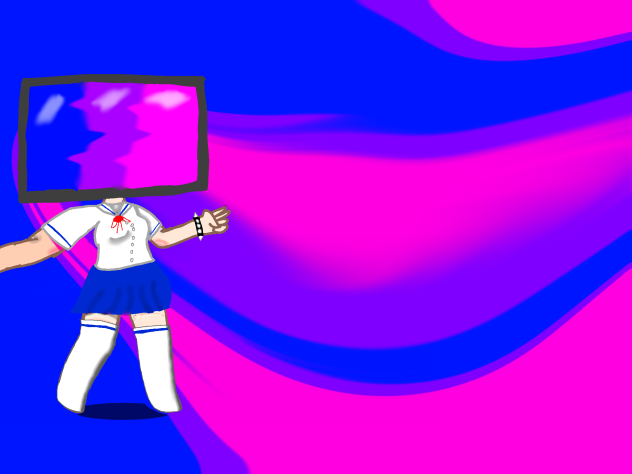 Tv head - ibisPaint