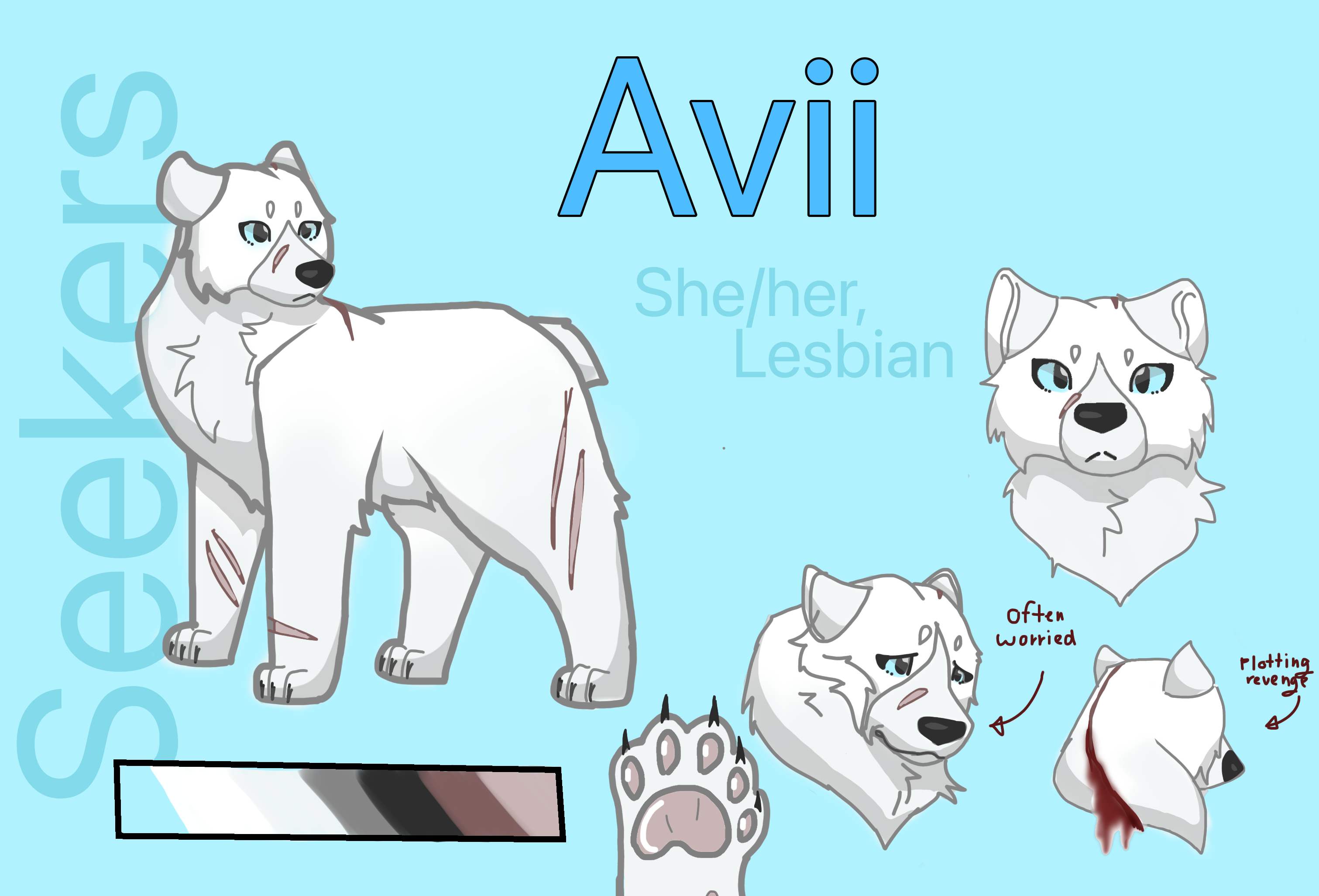 Avii, my Seekers OC - ibisPaint