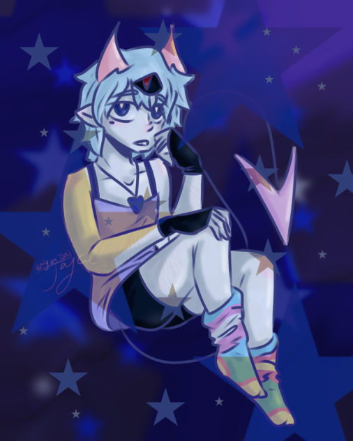 💙Asher DTIYS💙 - ibisPaint